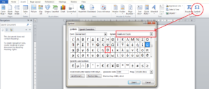 How to type Theta in MS Word - Bajrai Online Solutions