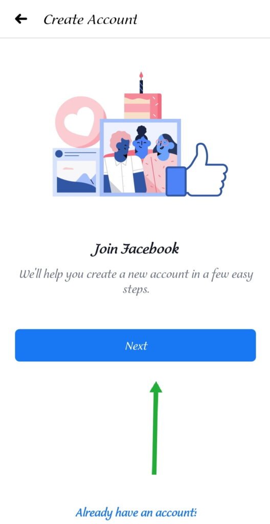 How to Create Facebook Account - Bajrai Online Solutions