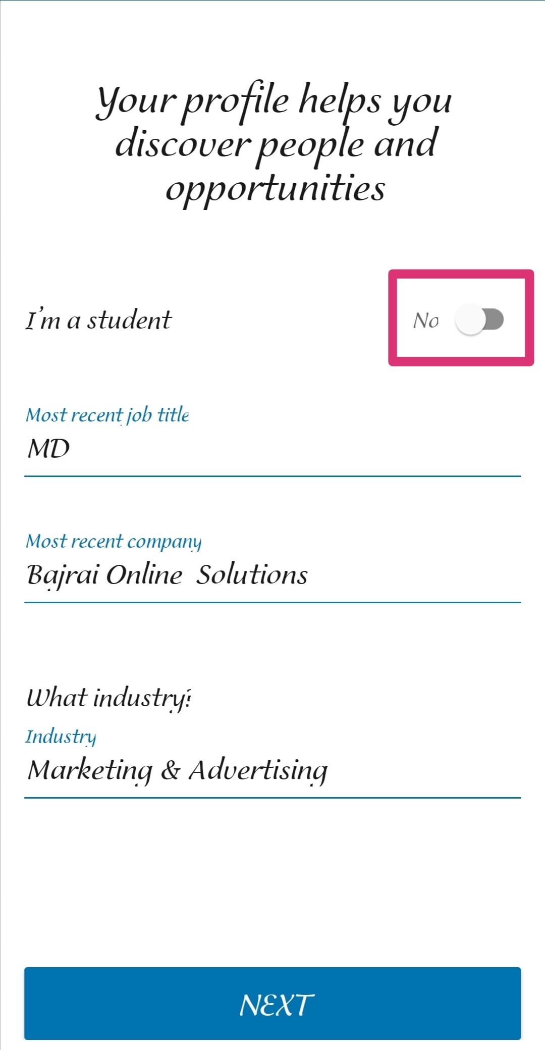How to Create LinkedIn Accounts - Bajrai Online Solutions