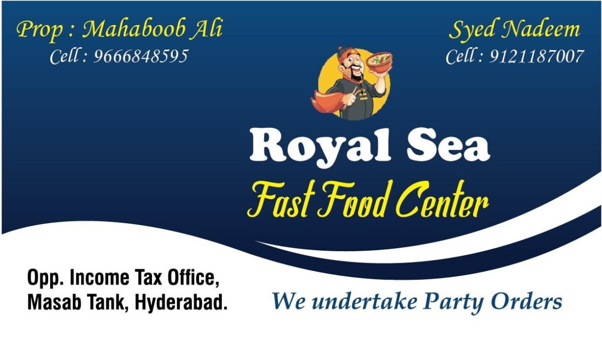 Royal Sea Fast Food Center Masab Tank - Bajrai Online Solutions